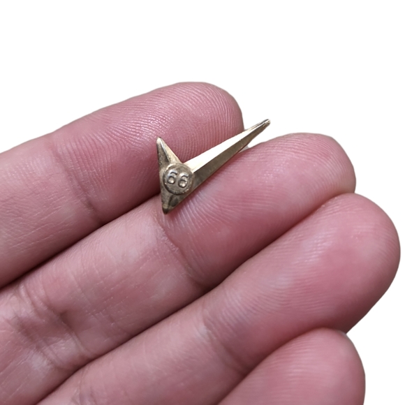 Jewelry | Vintage Gold Toned 99 Check Mark Pin | Poshmark